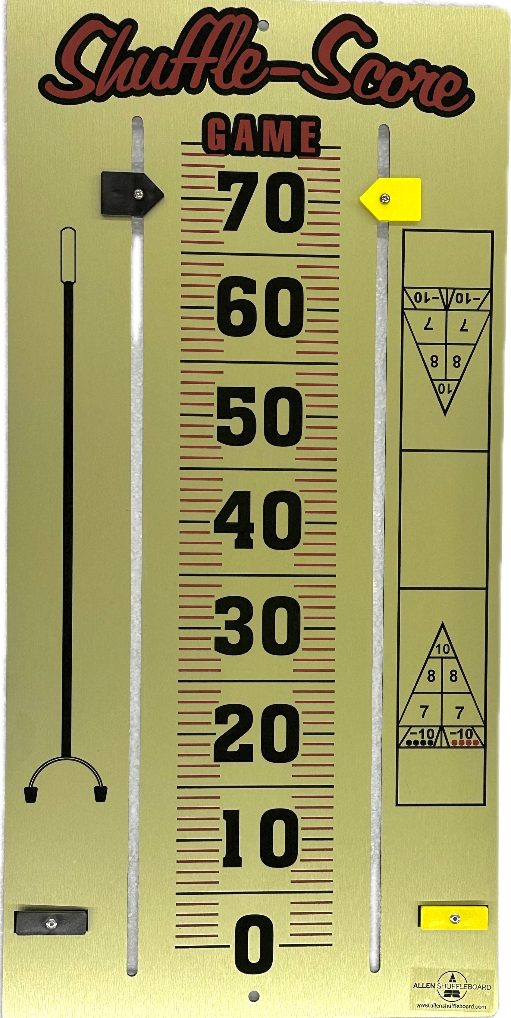 5000 - Allen Shuffleboard Recreation Scoreboard